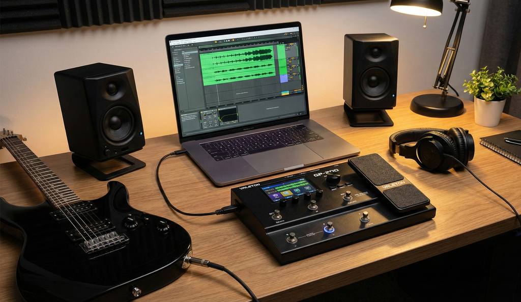 Record & Stream with Valeton GP-200 (USB Interface Guide) | Pete Organics