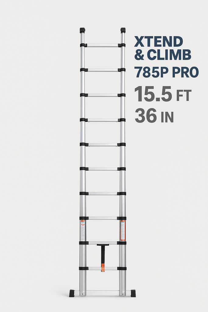 Xtend & Climb 785P Pro Telescoping Ladder | Compact & Durable | Pete ...