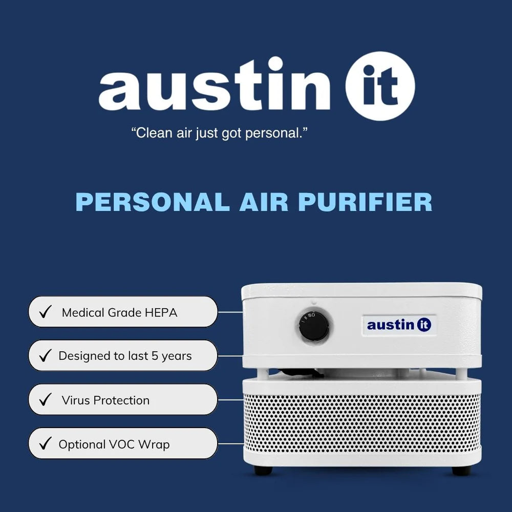 Austin Air “it” Personal Air Purifier – Compact HEPA for Small Spaces ...