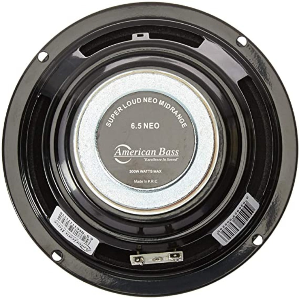 American Bass Usa neo65 6.5 Mid-Range 500W Speaker | Pete Organics